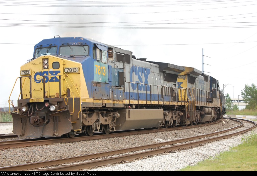 CSX 7813 & 7622